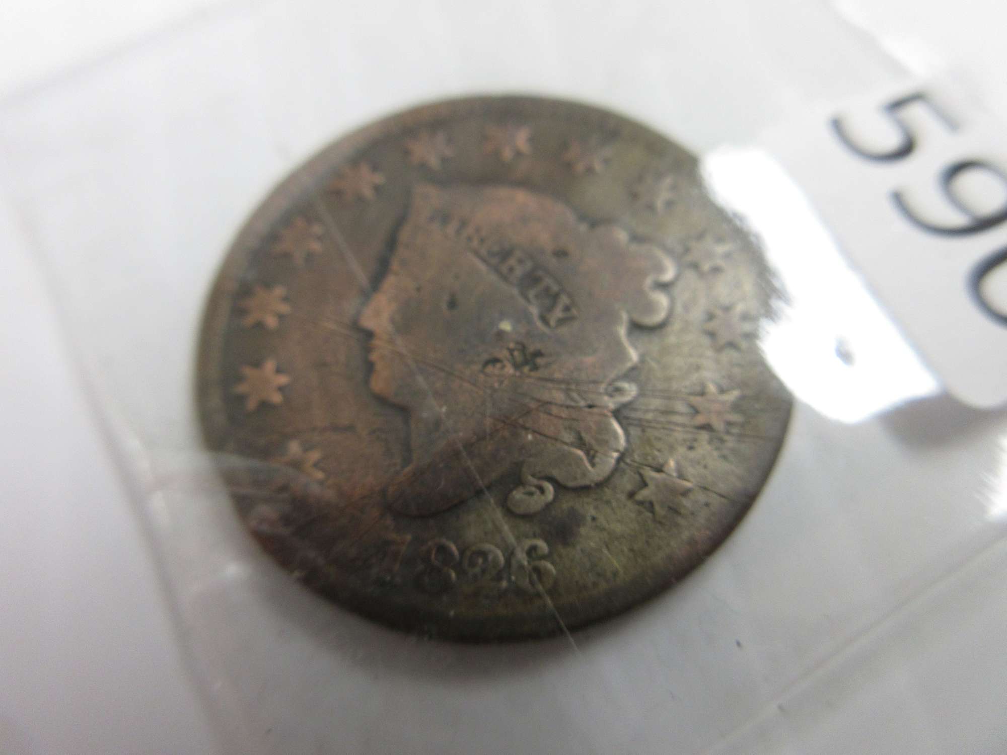 Albrecht Auctions | 1826 Large Cent