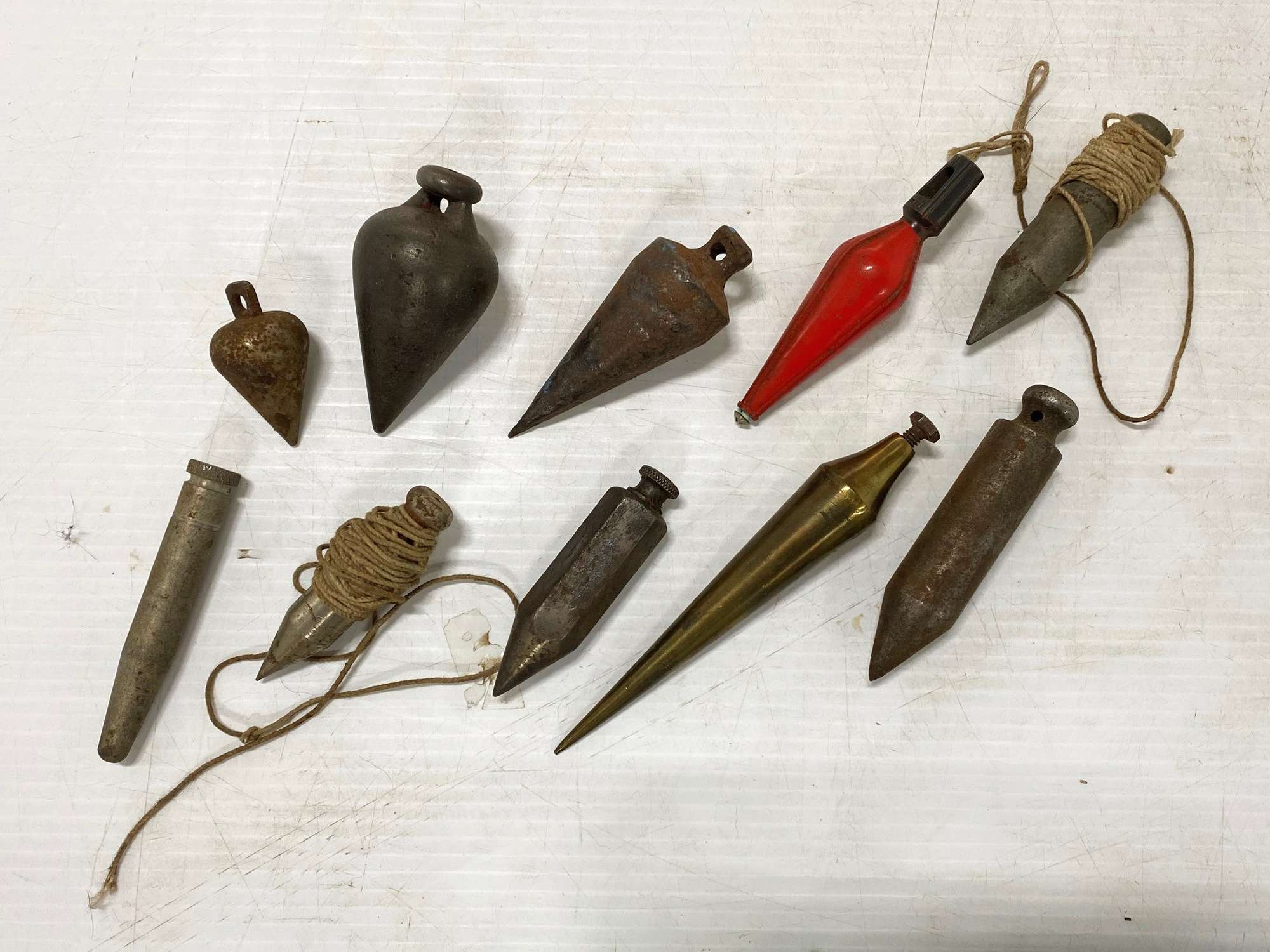 Albrecht Auctions | (10) Plumb Bobs