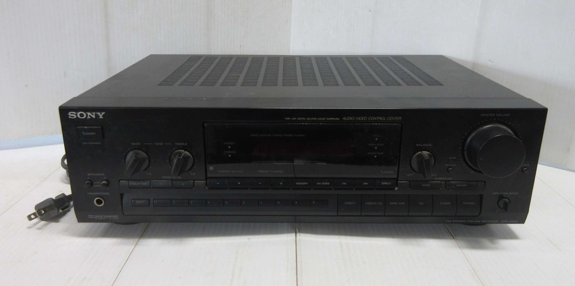 Albrecht Auctions | Sony FM Stereo/FM/AM Receiver, Model STR-D590