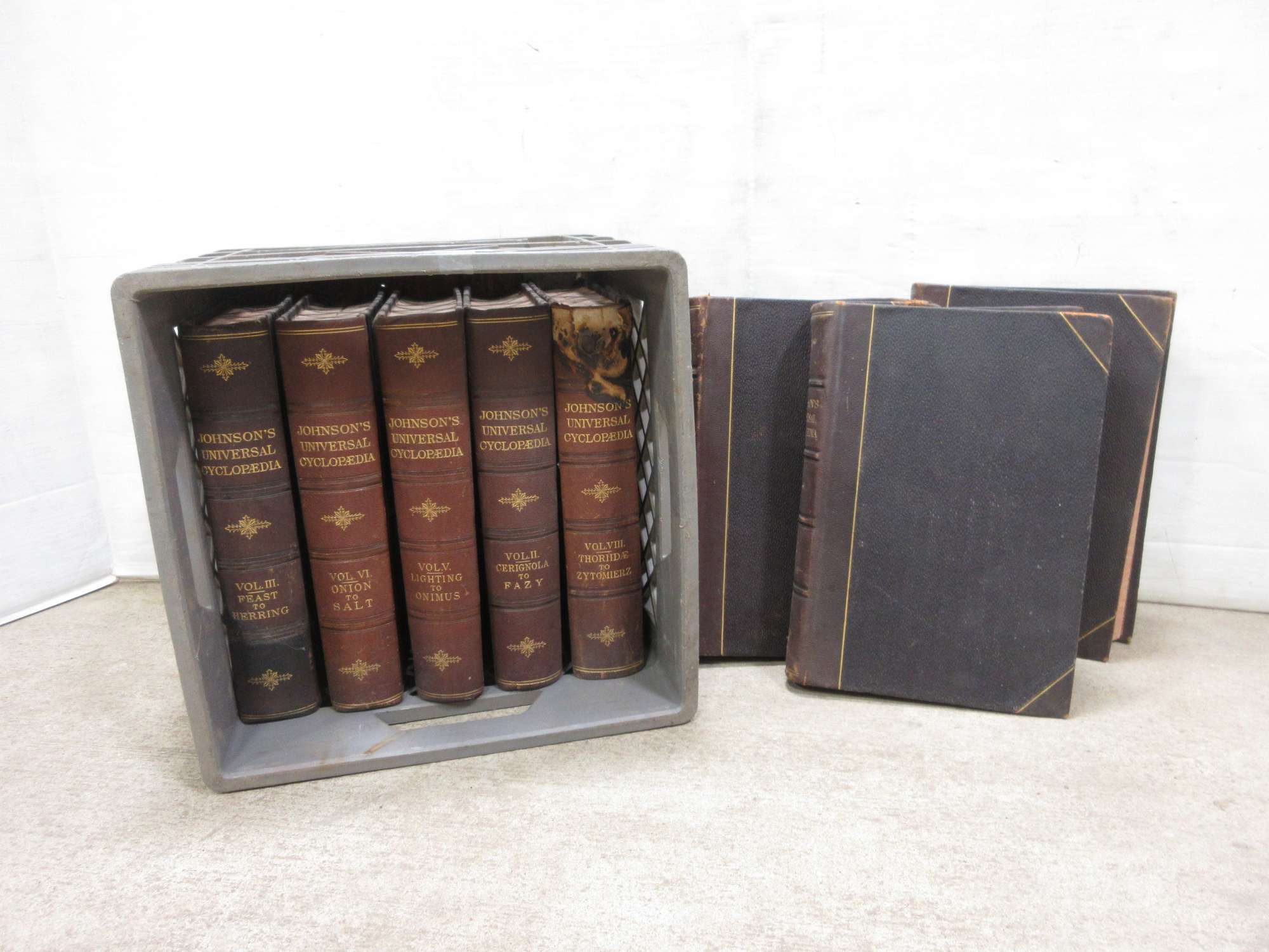 Albrecht Auctions | 1800s Johnson's Universal Cyclopedia