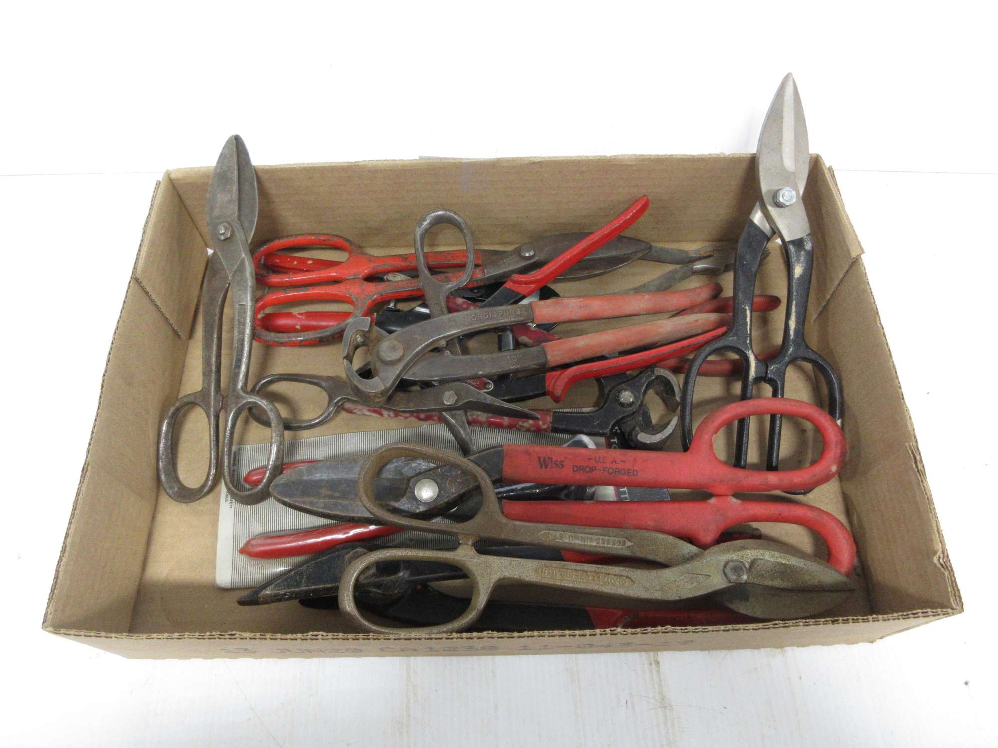 Albrecht Auctions | Misc. Tin Snips, Wire Cutters, and Bull Nose Pliers