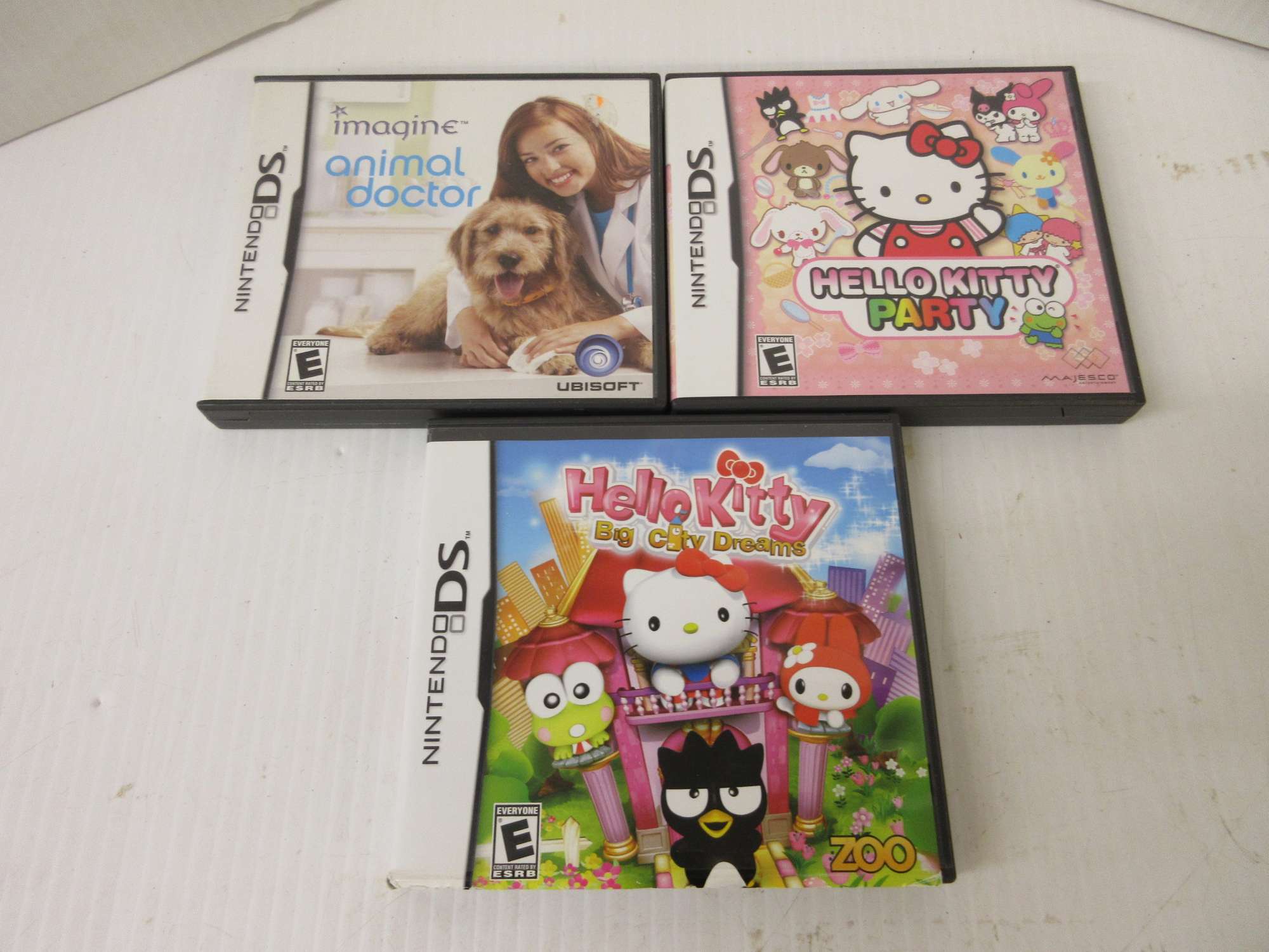 Albrecht Auctions | (3) Nintendo DS Games, Include: Hello Kitty "Big ...