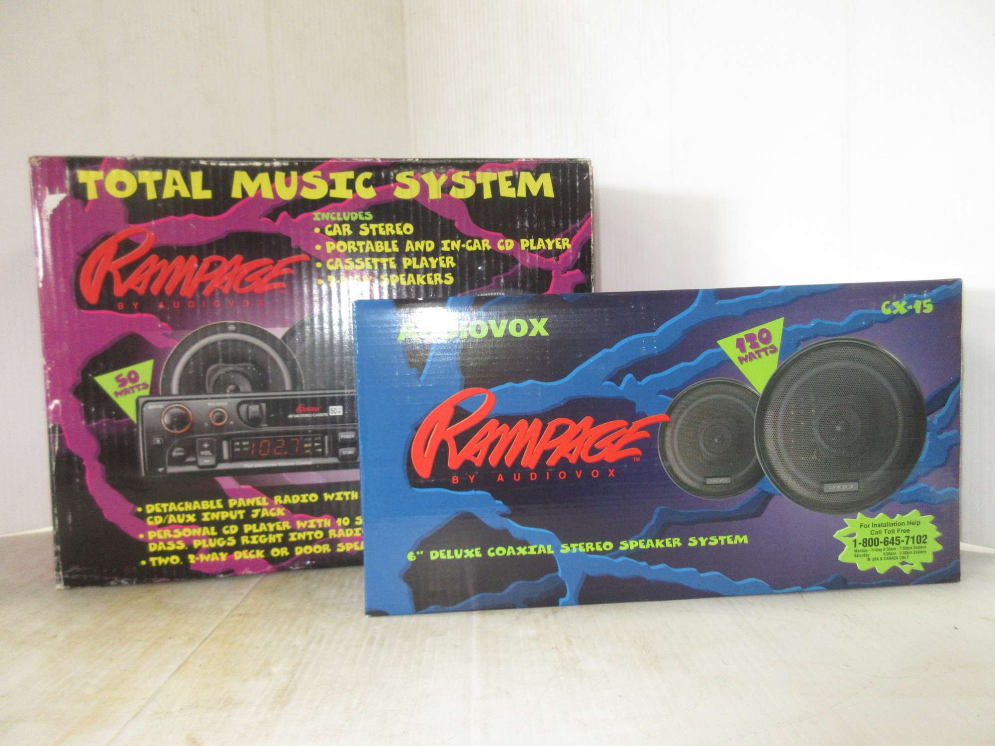 Albrecht Auctions | Rampage by Audiovox Total Music System
