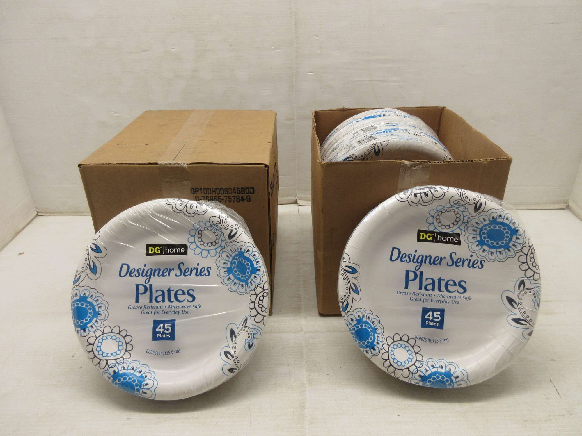 Albrecht Auctions | (12) Packages of 10" Designer Paper Plates, 45 ...