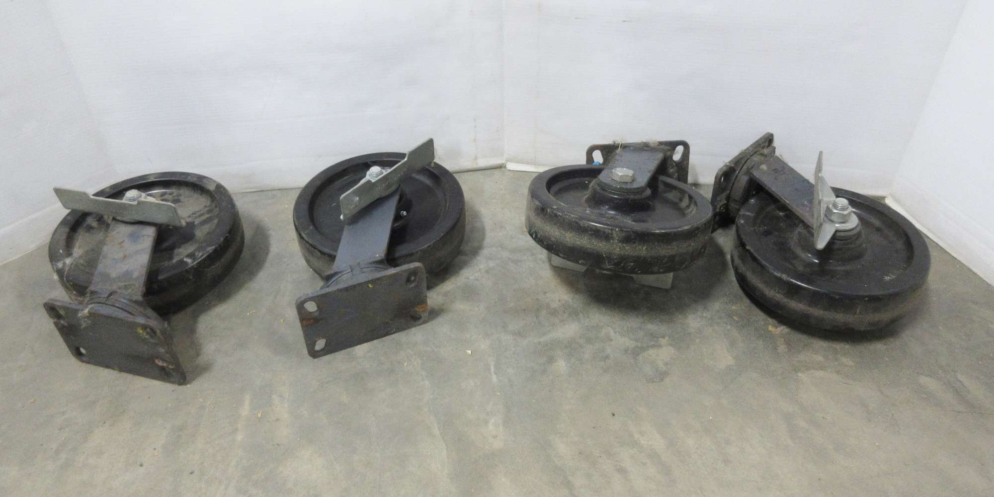 Albrecht Auctions | Set of (4) Large Caster Wheels