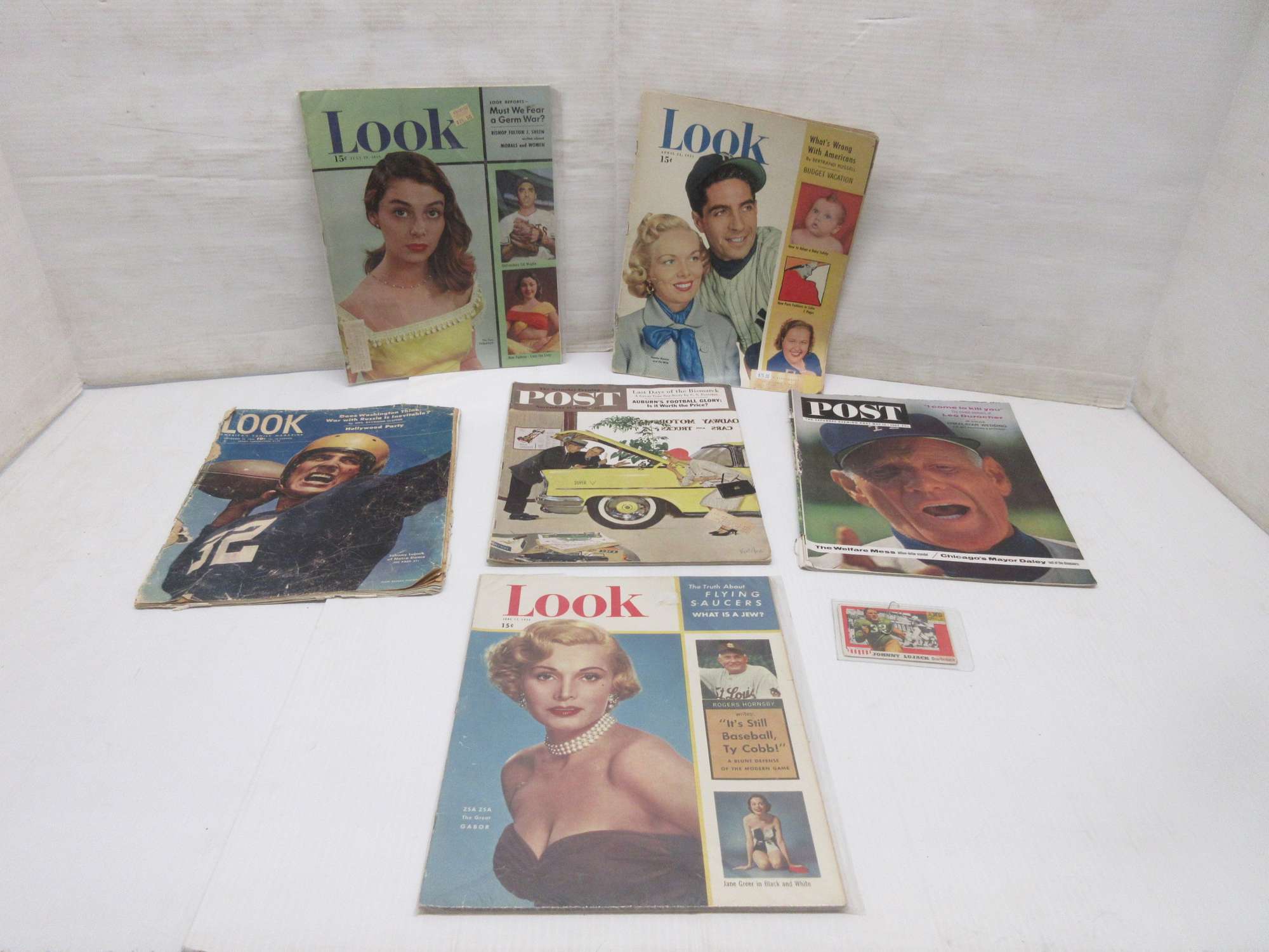 Albrecht Auctions | Various Post and Look Magazines with Sports Content ...