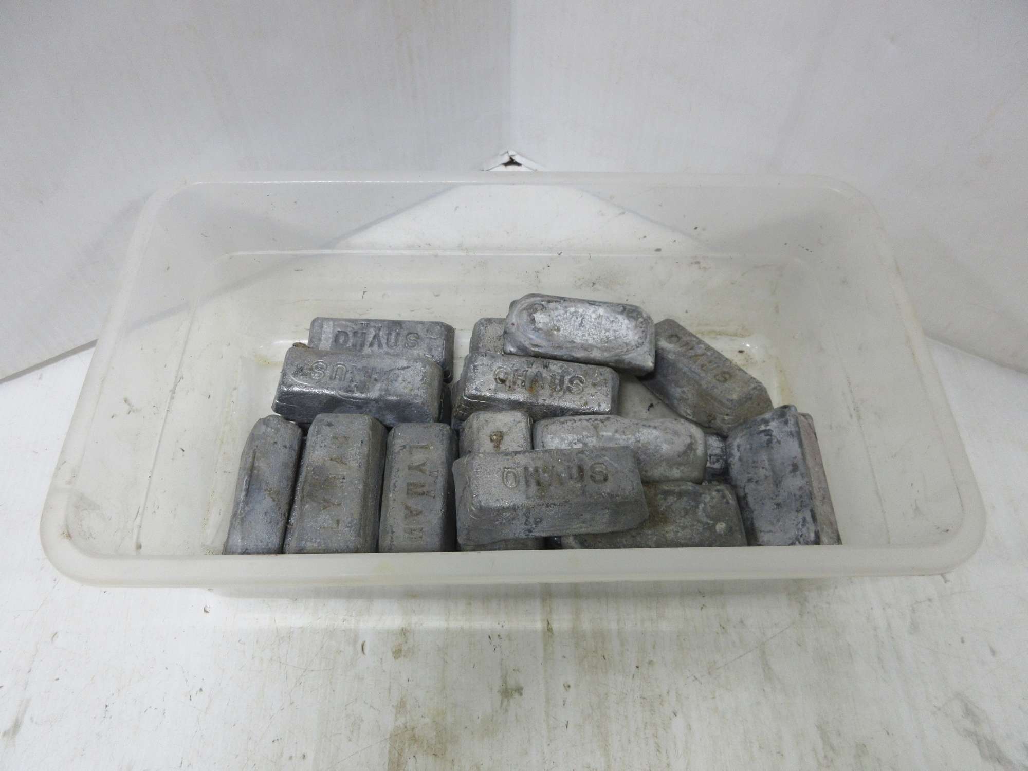 Albrecht Auctions | 24 lb. Bars, Lyman and Oshus Lead