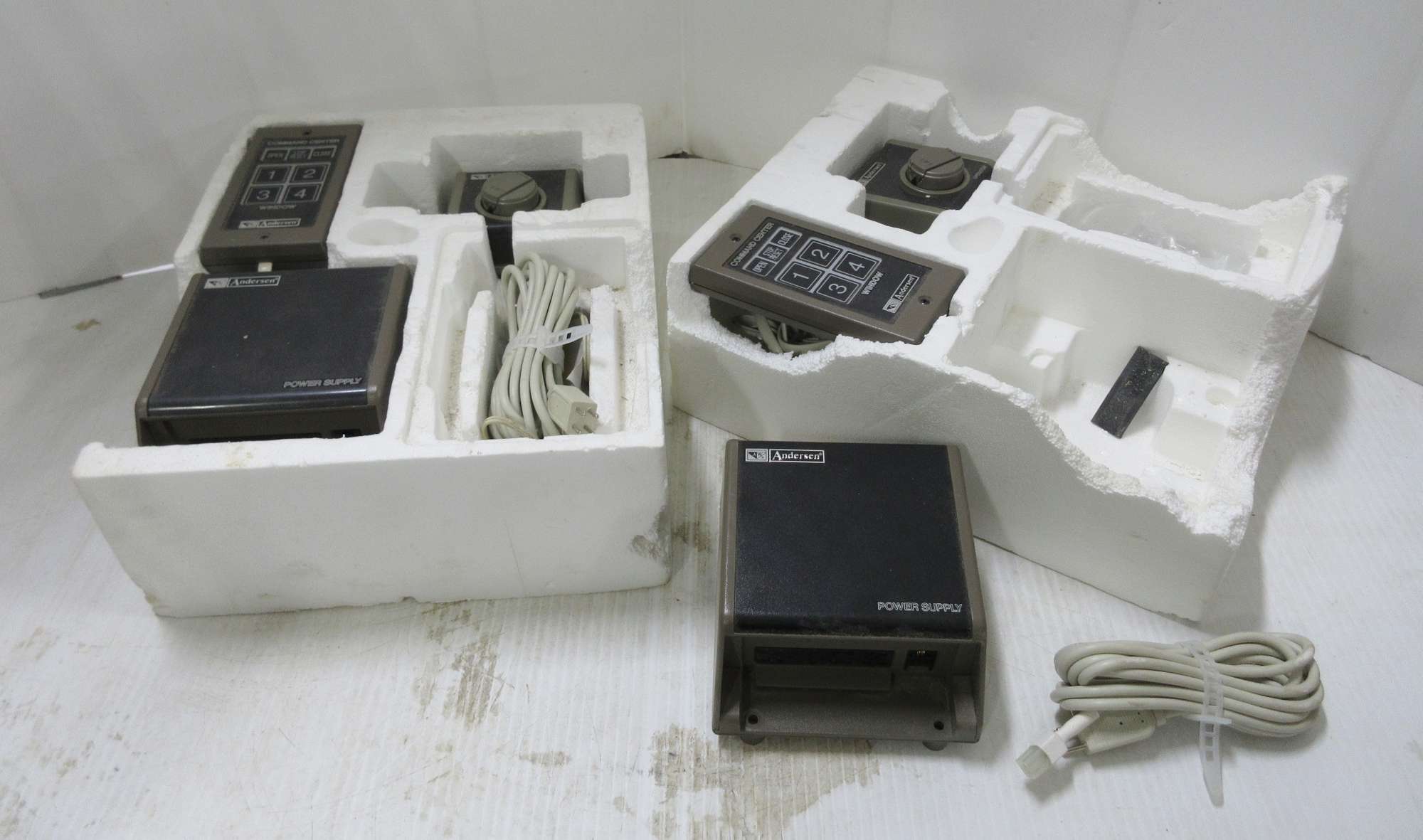 Albrecht Auctions | (2) Andersen Electric Window Openers, Command ...