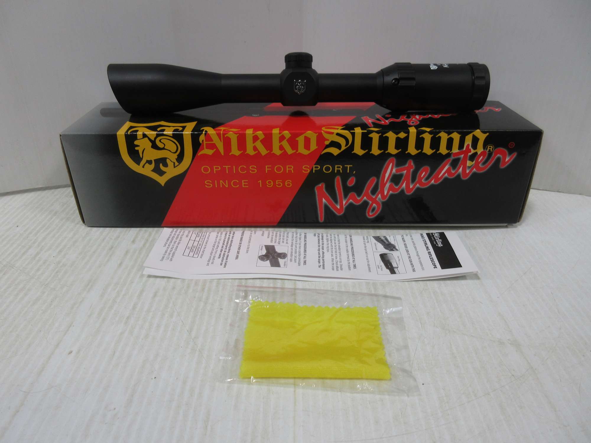 Albrecht Auctions | Nikko Stirling Platinum Nighteater Rifle Scope, 1.5 ...