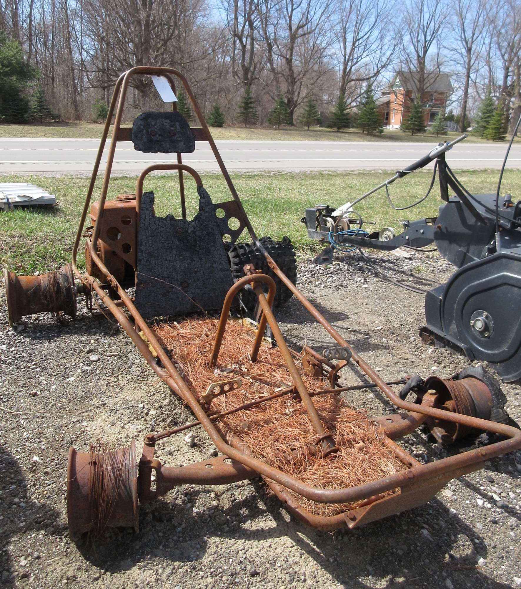 Vintage Manco Go Kart Frames Unknown Go Kart, Calling Markus,