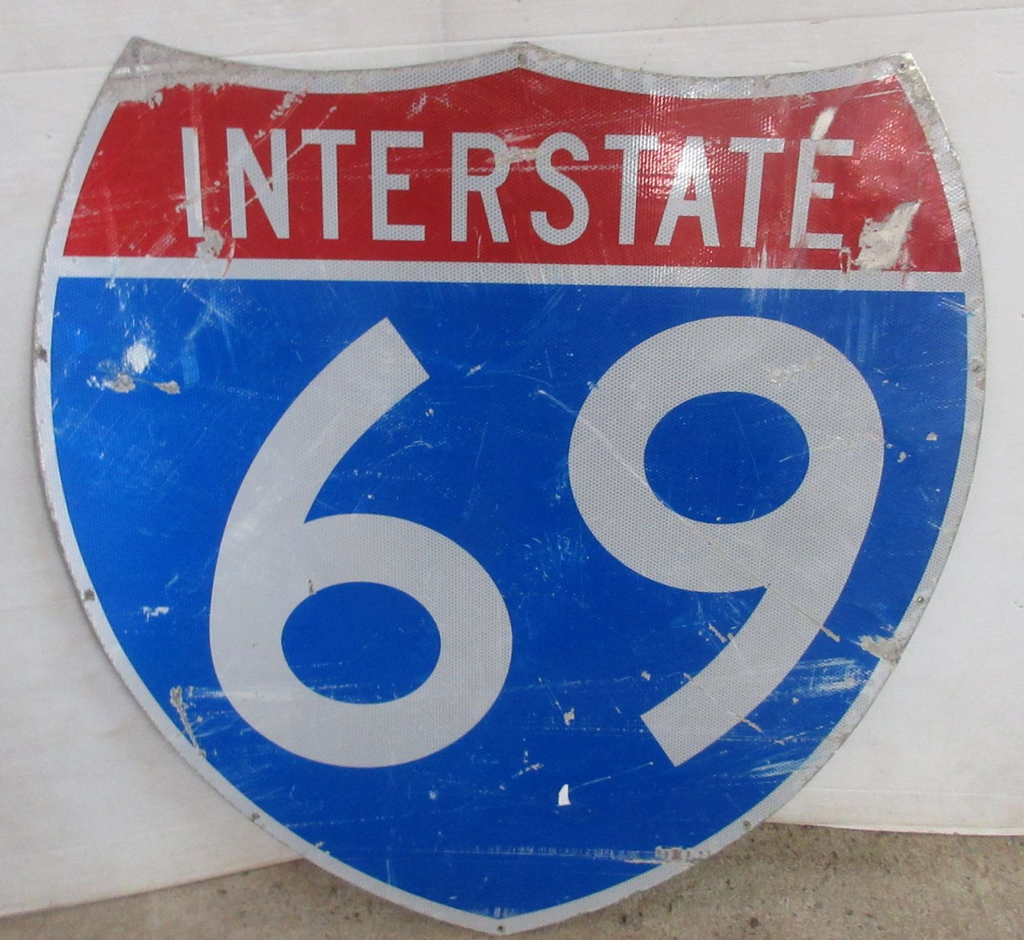 Albrecht Auctions | I-69 Sign