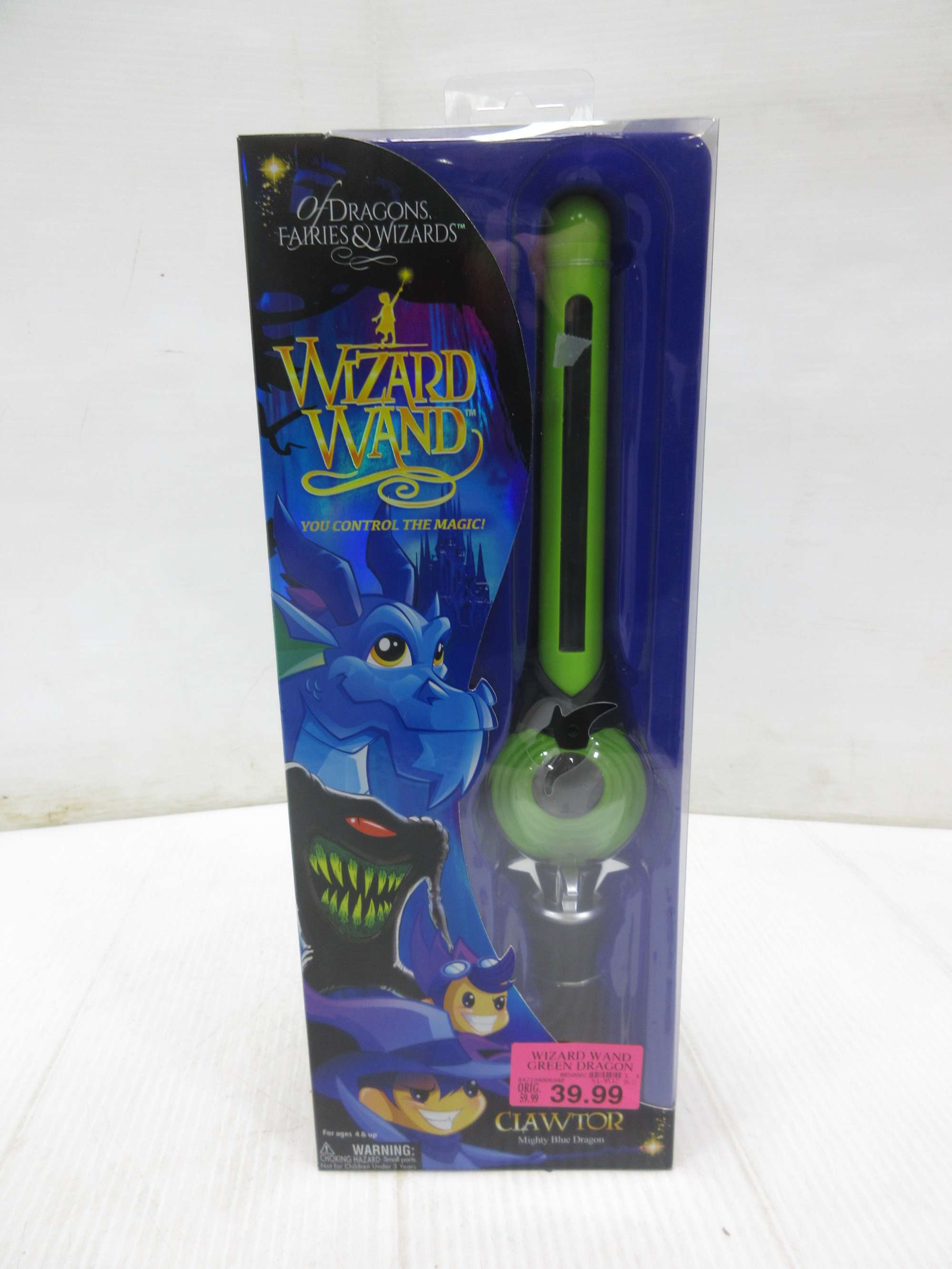 Albrecht Auctions | Wizard Wand, Clawtor, Mighty Blue Dragon