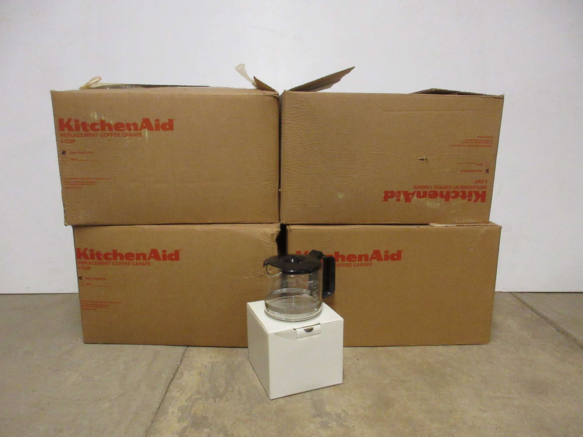 Albrecht Auctions | (4) Boxes of Kitchenaid Four-Cup Coffee Carafes, 12 ...