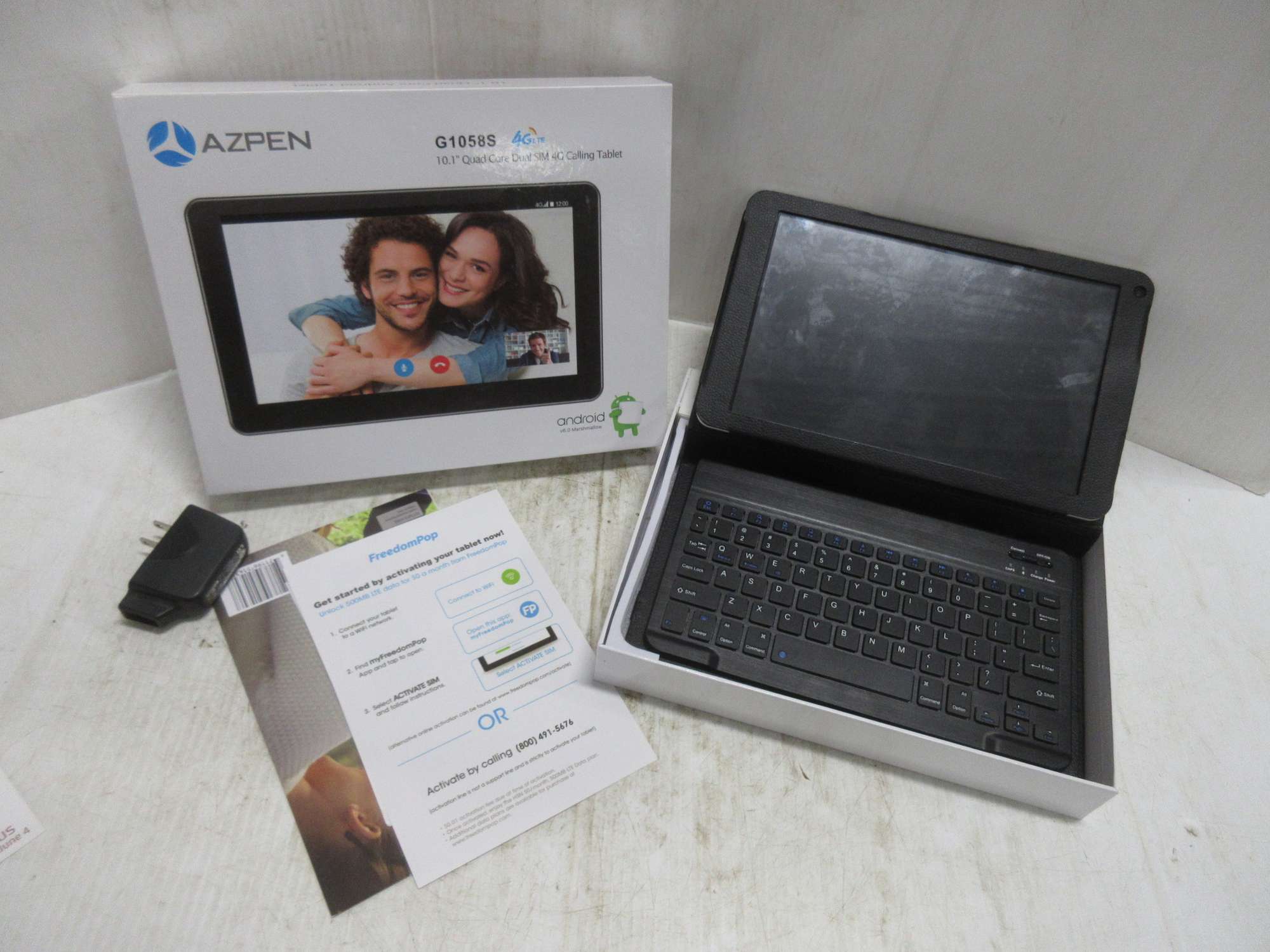 Albrecht Auctions | Azpen Tablet with Wireless Keypad