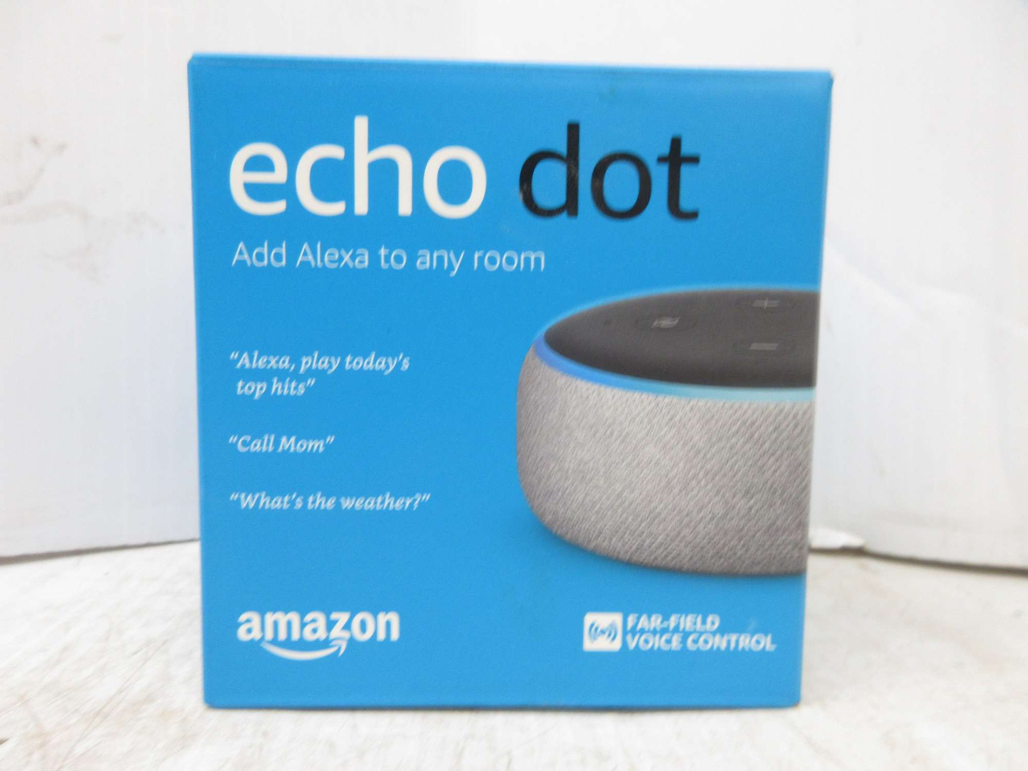Albrecht Auctions | Amazon Echo Dot Bluetooth Alexa Speaker, Model No ...