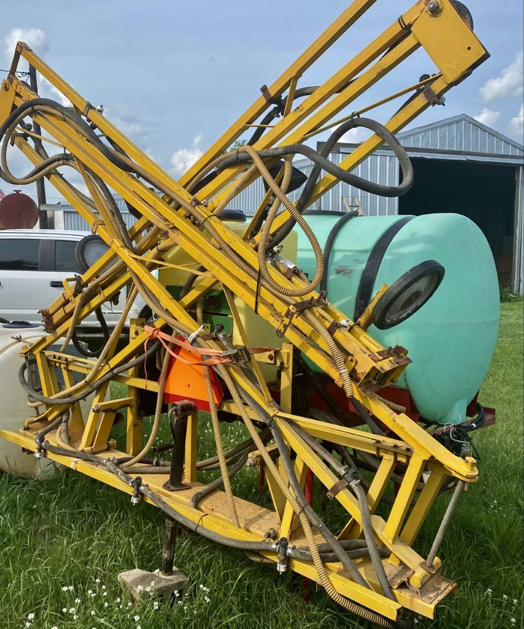 Albrecht Auctions | 3-Point Century Sprayer with 45' Manual Booms, 300 ...