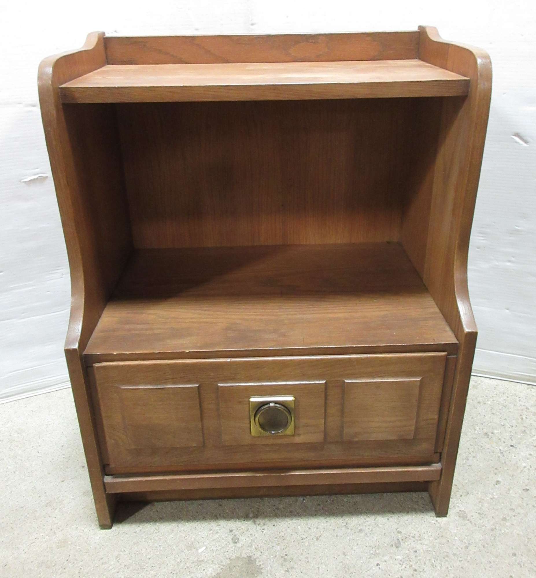 Albrecht Auctions | Mid 1960s Solid Maple Nightstand