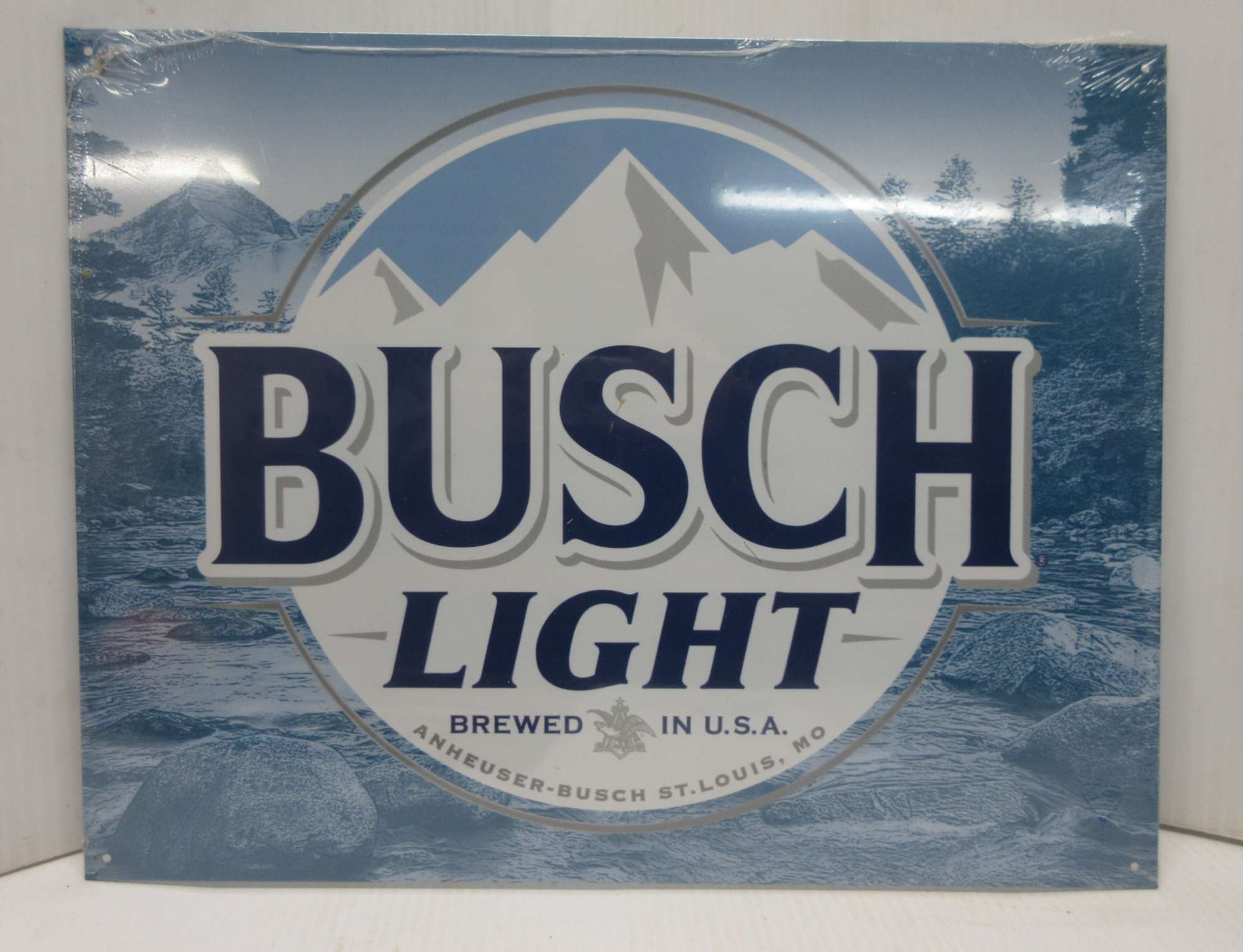 Albrecht Auctions | Busch Light Tin Sign, US Made