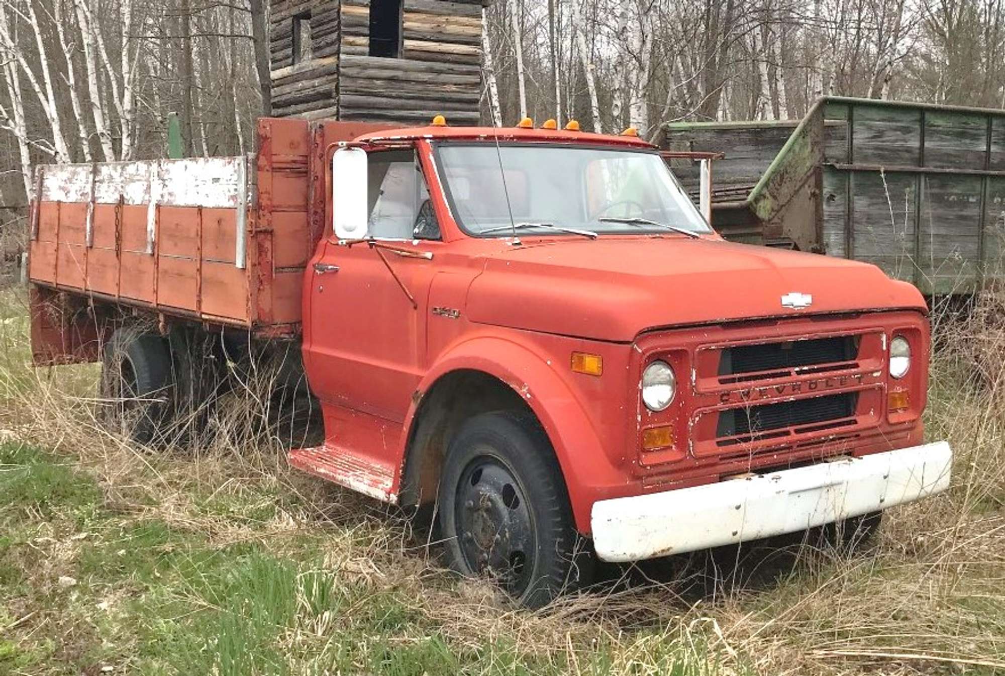 Albrecht Auctions | 1970 Chevrolet C40 1 & 1/2 Ton Stake Truck, 350 ...